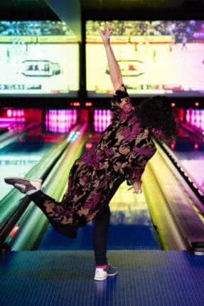 Pinstack Allen Review: Bowling, Food & More - My Curly Adventures