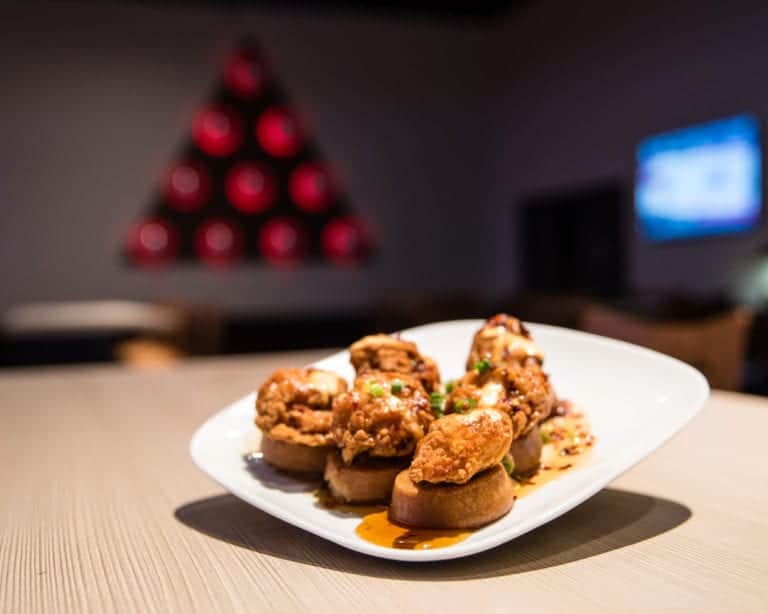 Pinstack Allen Review: Bowling, Food & More - My Curly Adventures