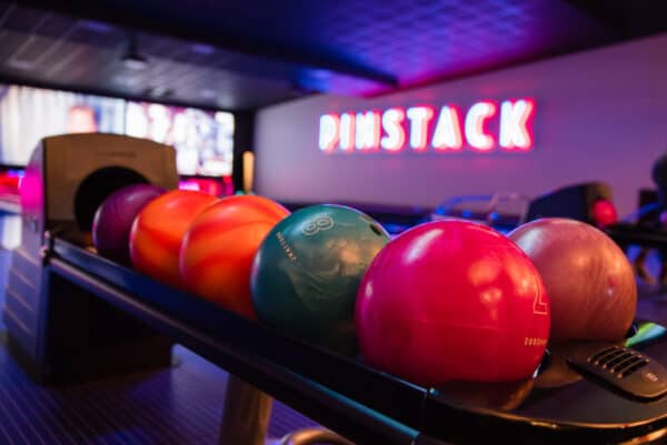 Pinstack Allen Review: Bowling, Food & More - My Curly Adventures