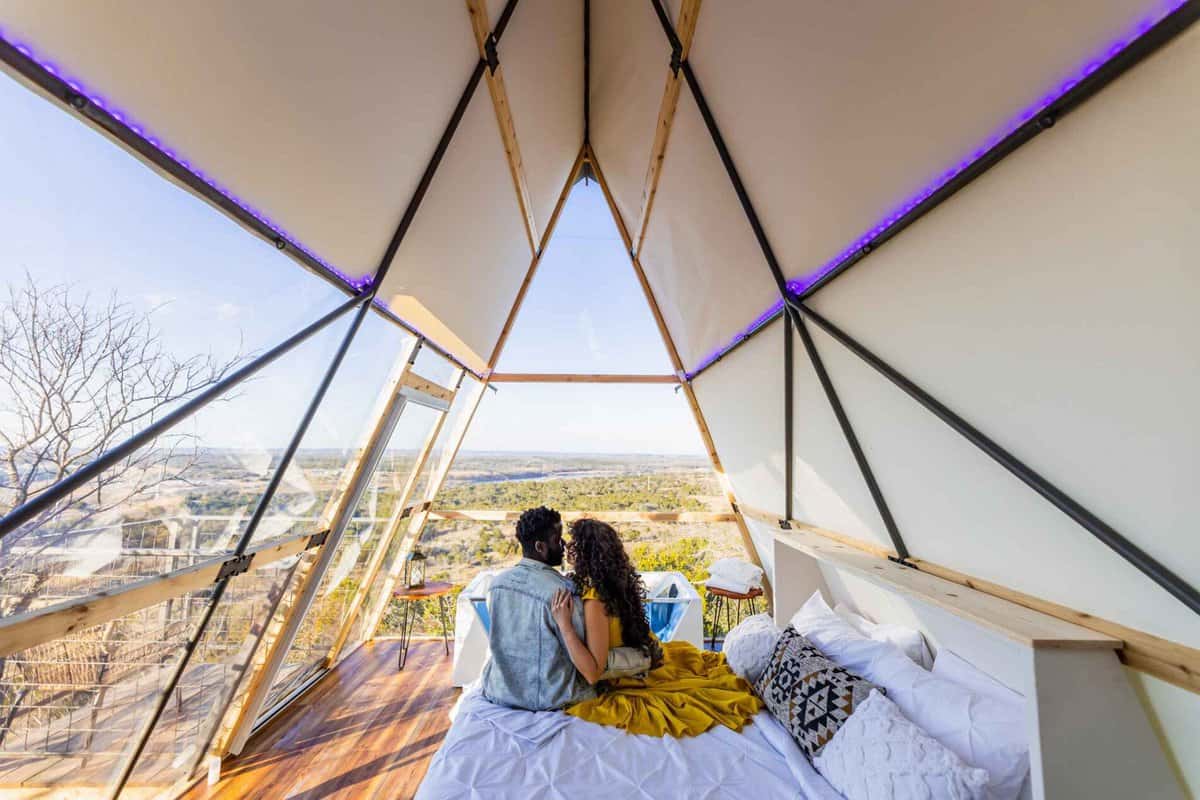 Sleep in a Cabin on a Cliff in the TX Hill Country at the Retreat on ...