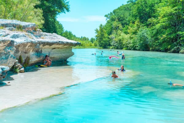 Best Swimming Holes on the Frio River in Concan TX - My Curly Adventures