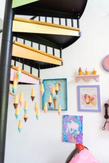 Ice Cream Themed Rental House Design - My Curly Adventures