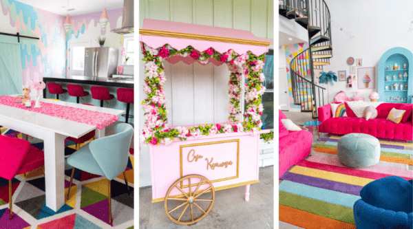 Ice Cream Themed Rental House Design - My Curly Adventures
