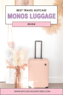 Monos Luggage Review: How Do You Find the Right Suitcase? - My Curly ...
