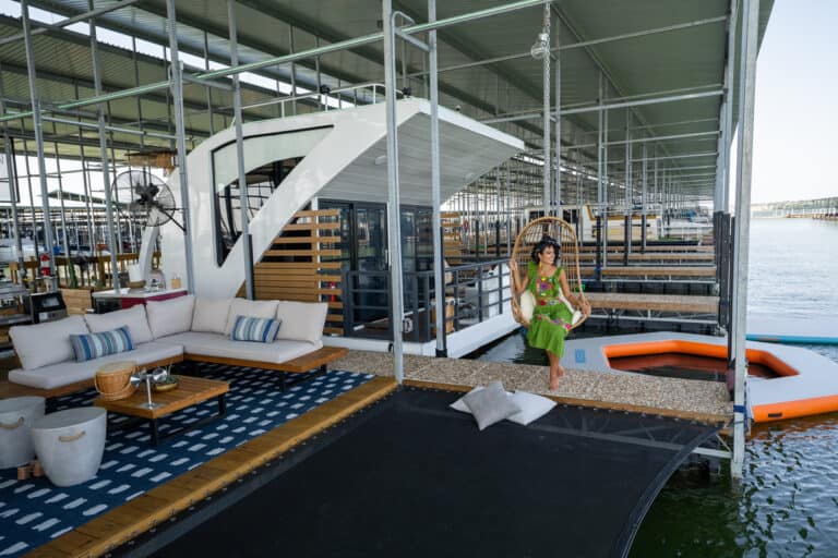 The Floatel: A Luxurious Boat Stay at Sapphire Bay Marina - My Curly ...