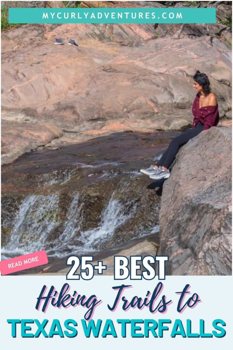 Hiking Trails in Texas with Waterfalls - My Curly Adventures