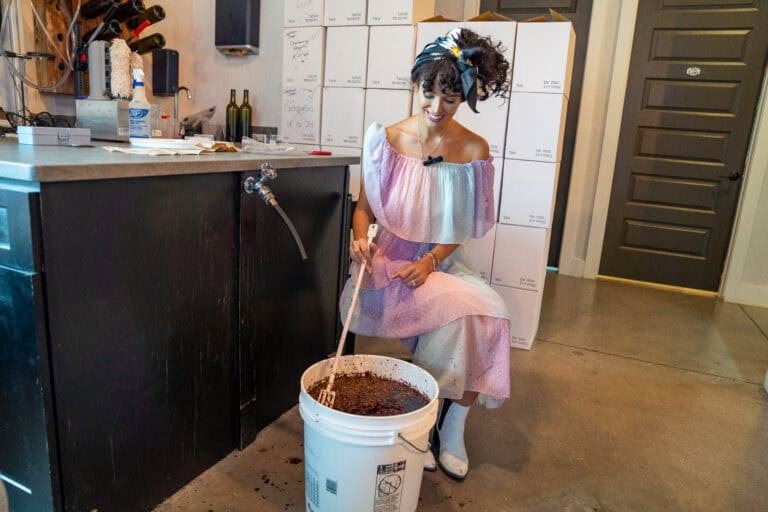 Winemaking at Water 2 Wine Buda TX - My Curly Adventures