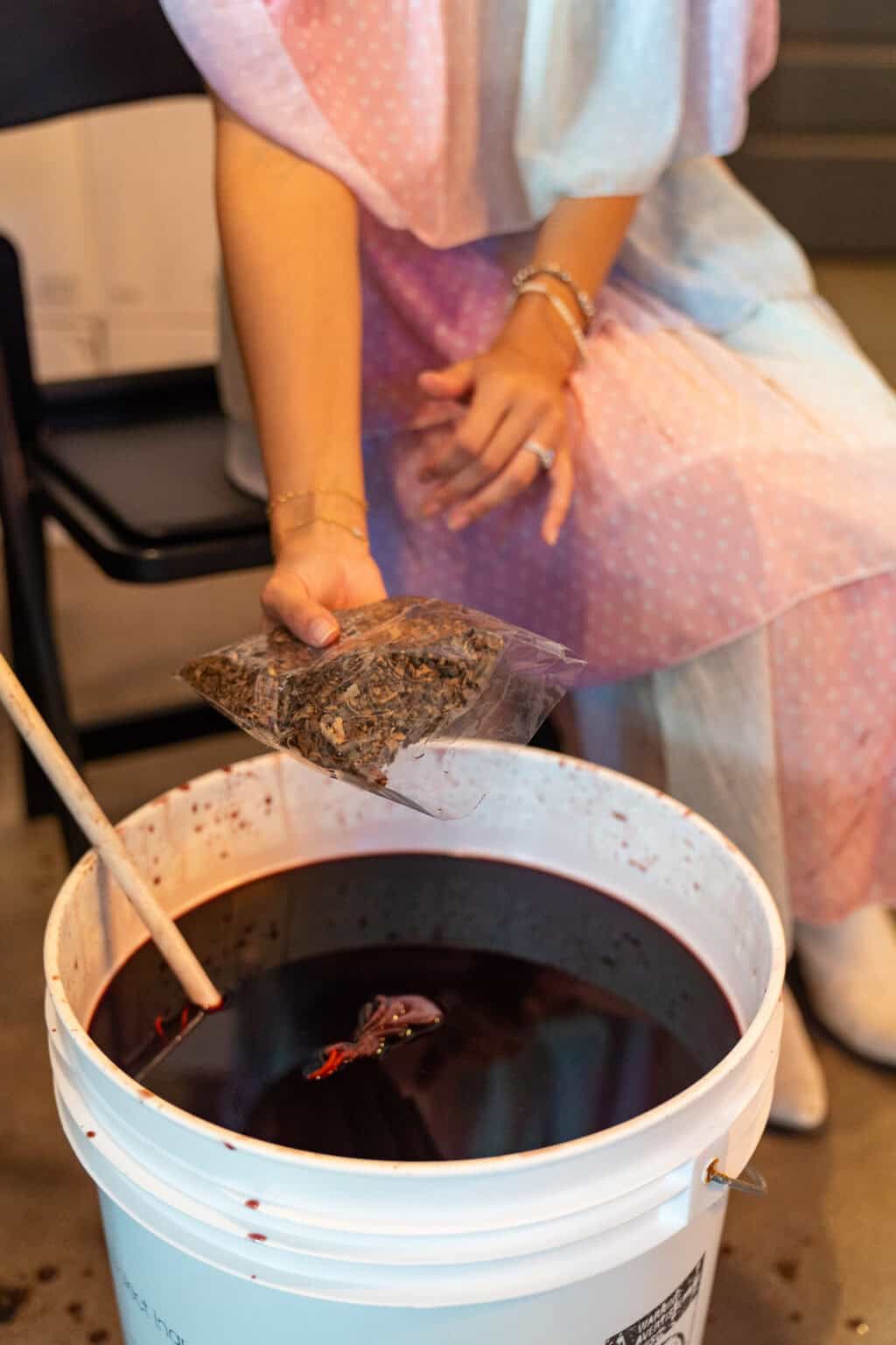 Winemaking at Water 2 Wine Buda TX - My Curly Adventures