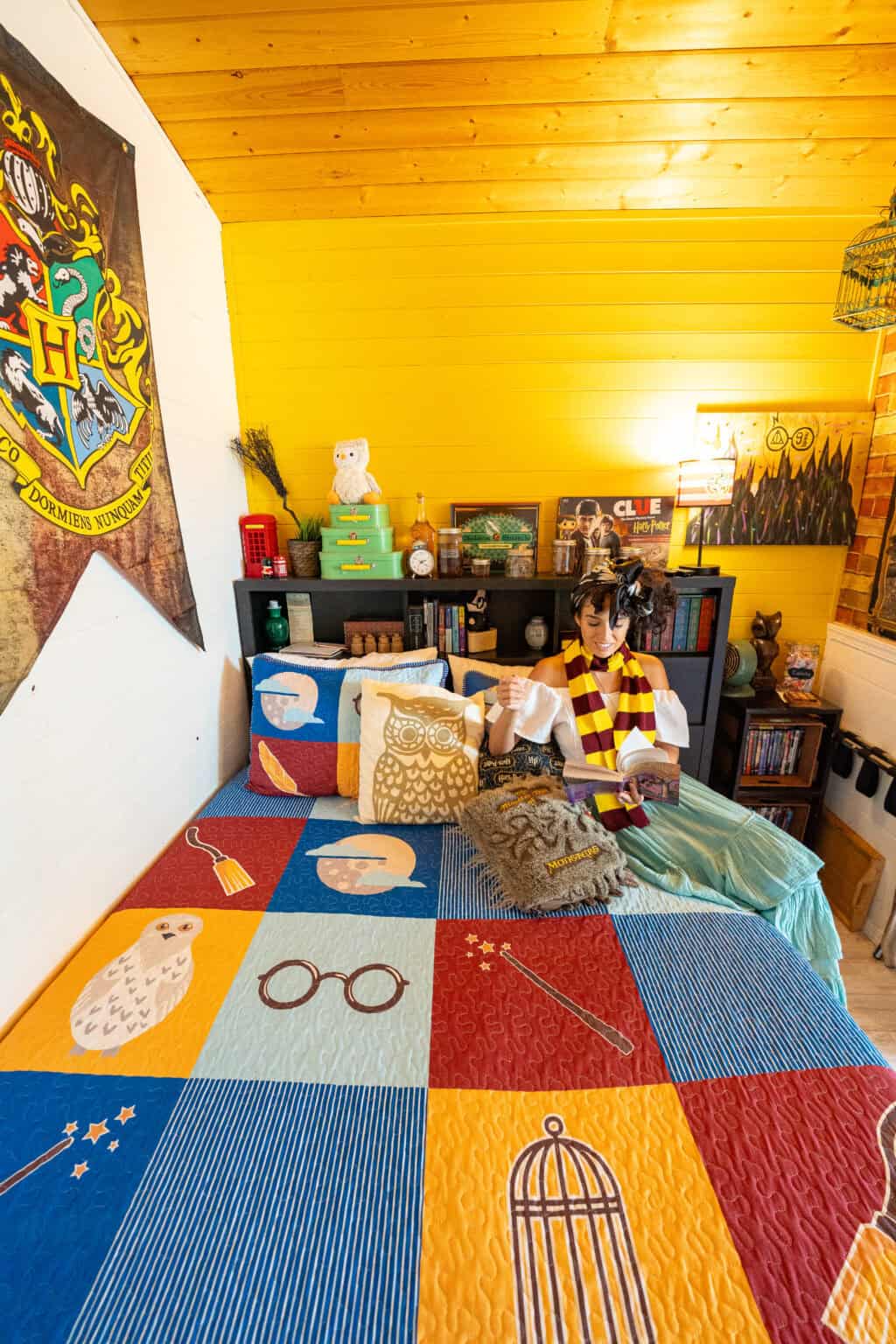 Harry Potter Themed Airbnb in Buda Texas - My Curly Adventures