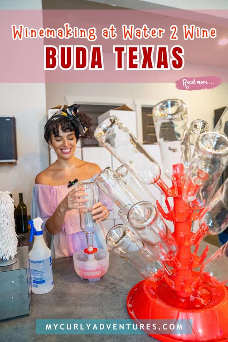 Winemaking at Water 2 Wine Buda TX - My Curly Adventures