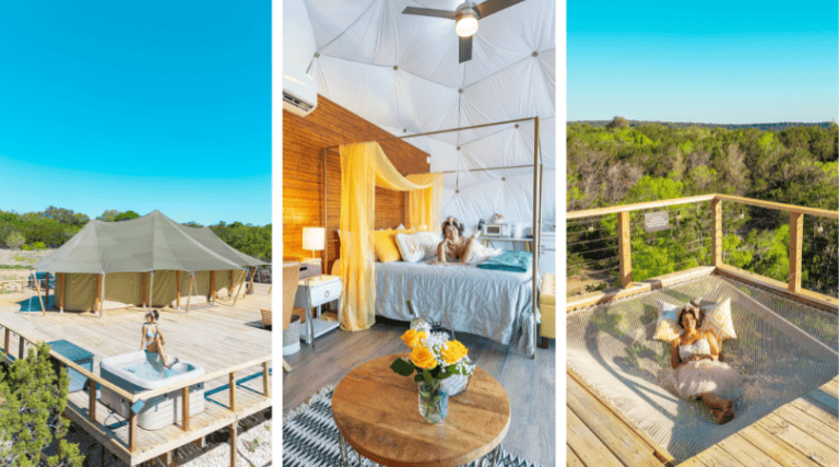 Luxury Glamping in Burnet TX: Loving Heart Retreats - My Curly Adventures