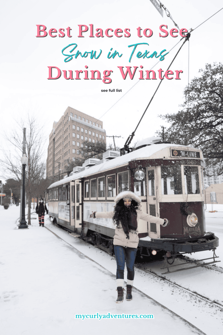 10 Best Places to See Snow in Texas During Winter - My Curly Adventures