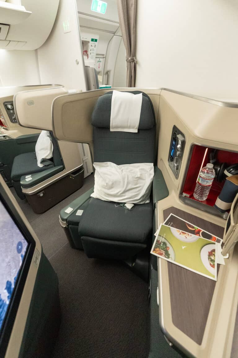 Cathay Pacific Business Class Review: DFW to Hong Kong (2025) - My ...